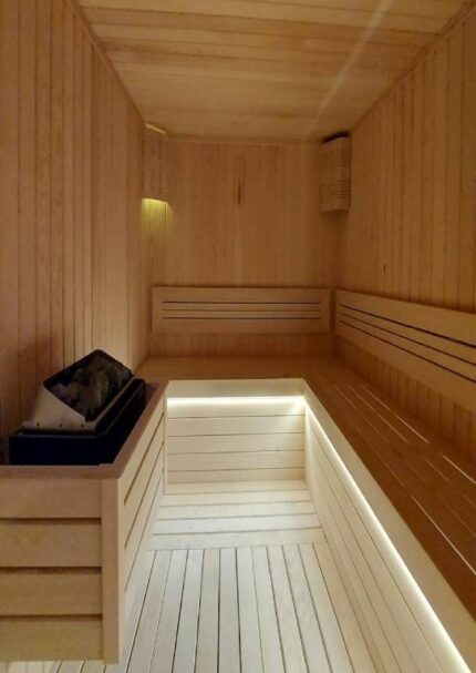 Sauna and Steam Room Installation by Anan Riyadh | Luxury and Health ...